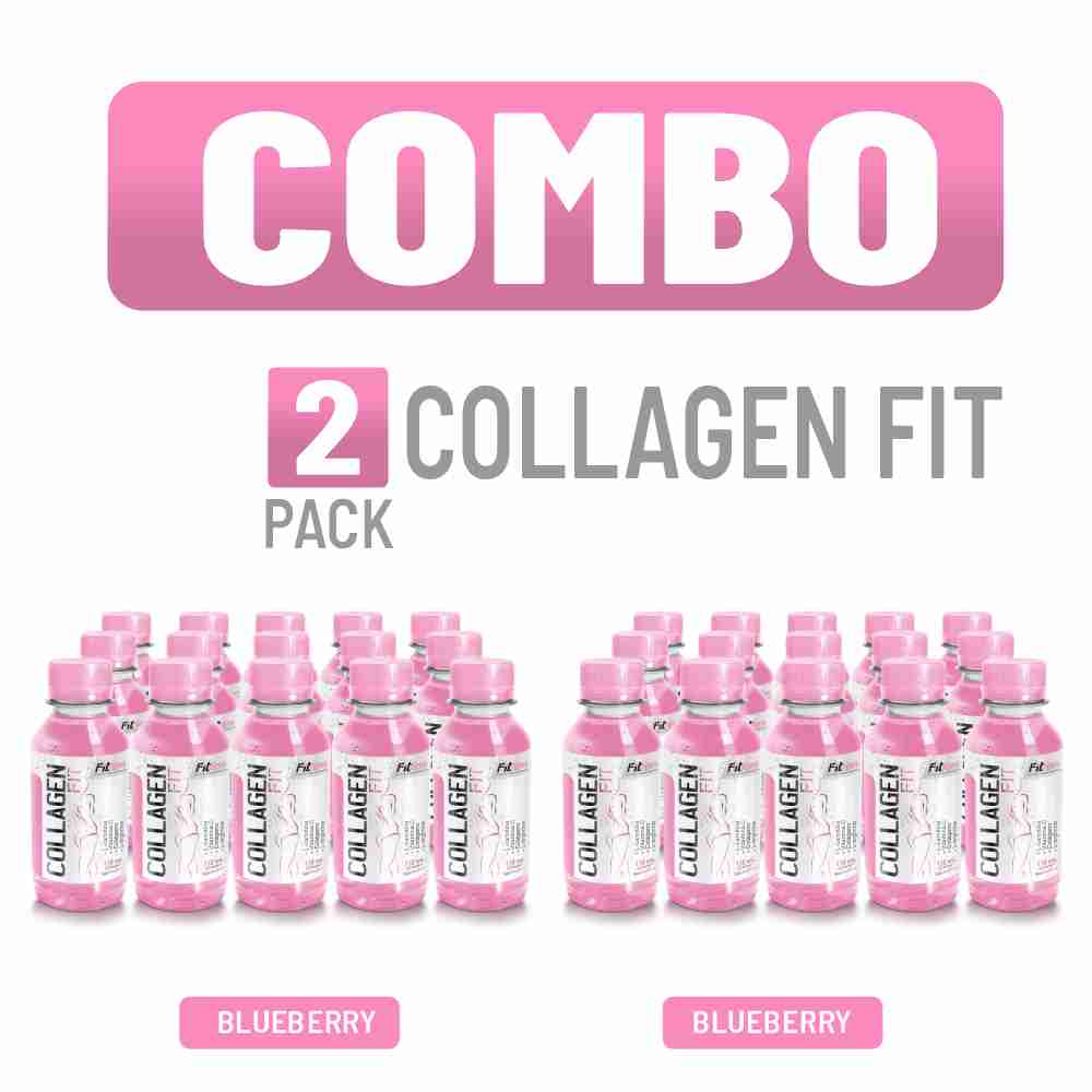 Combo Fitfem - Collagen Fit Pack De 30 Unid Blueberry - Real Plaza