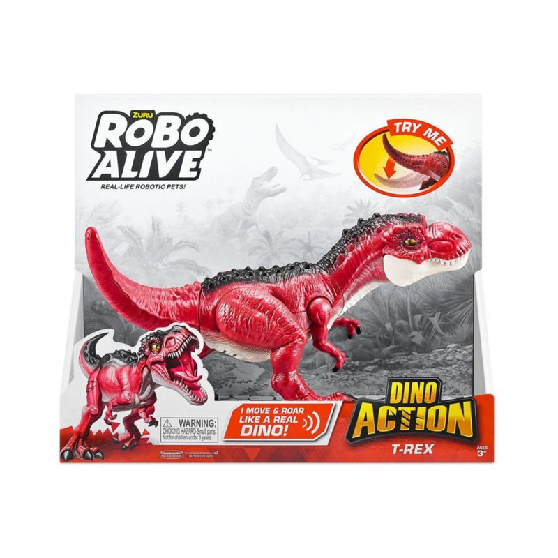 Dinosaurio Robo Alive T-Rex Action Con Sonidos - Real Plaza