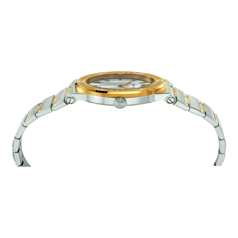Reloj Versace VEVH00620 Logotipo de Greca para Mujeres Color Acero ...