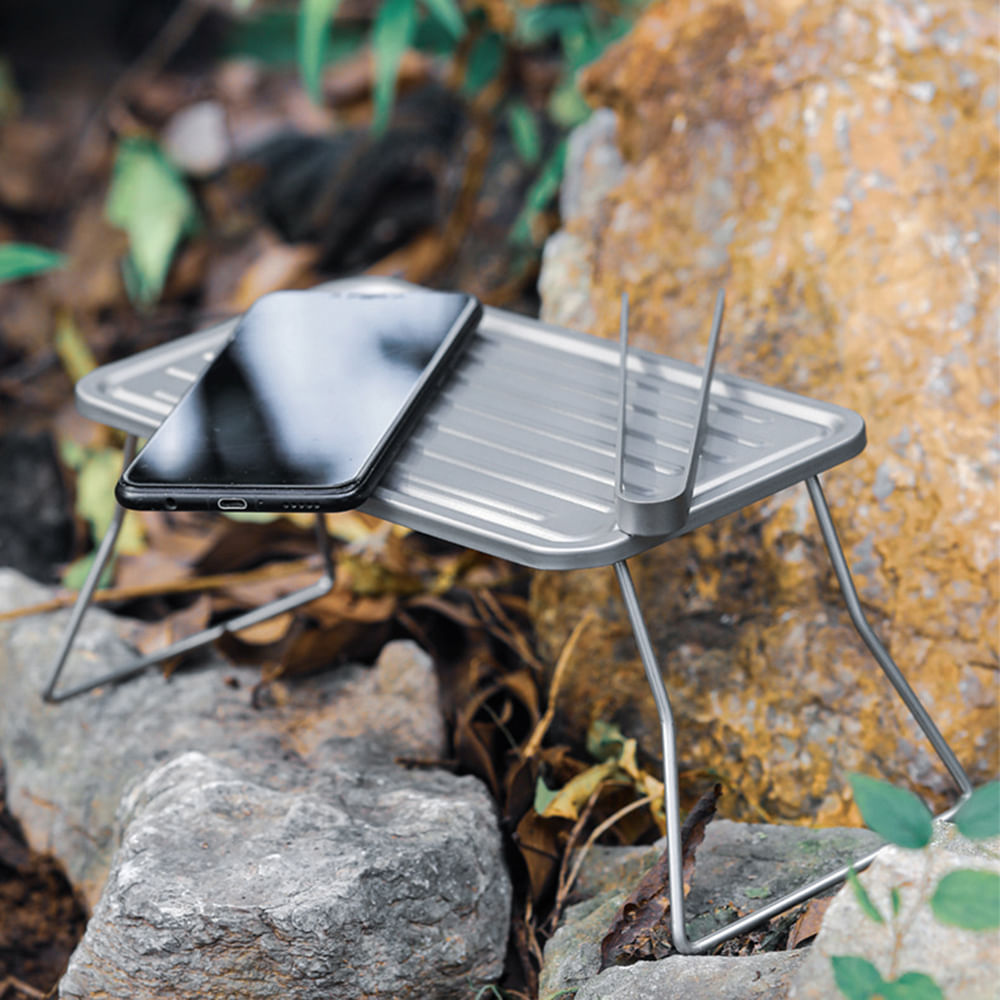 Parrilla Camping Plegable TOMSHOO Y24554 | Titanio resistente - Real Plaza