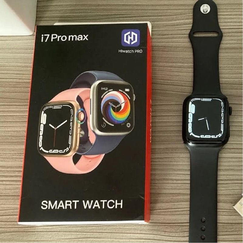 Smartwatch I7 Pro Max Serie 7 Modelo 2022 Azul Contesta Llamadas