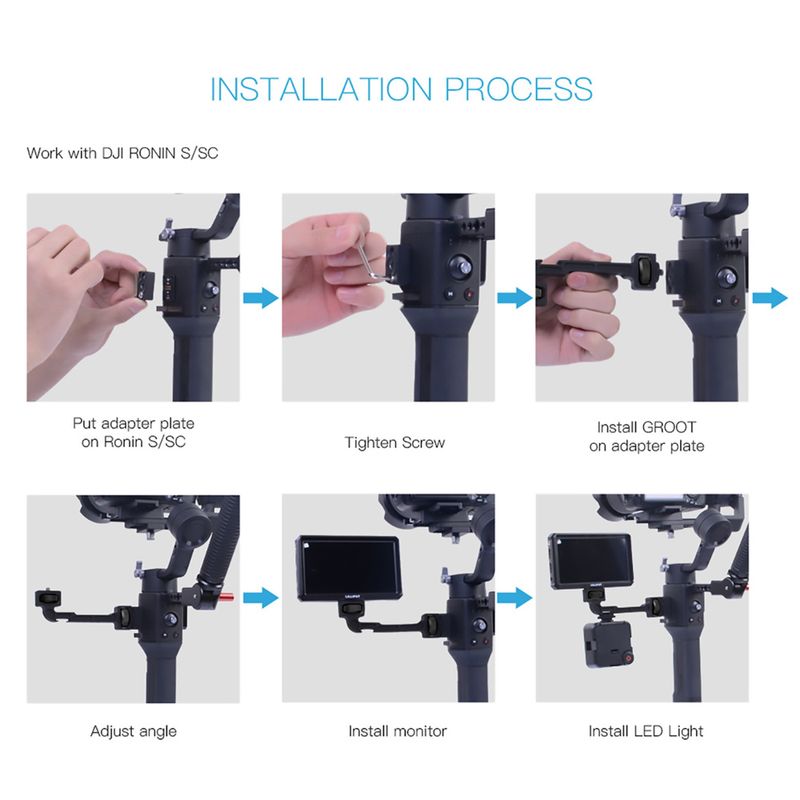 Estabilizador de card n D7956 Negro - Real Plaza