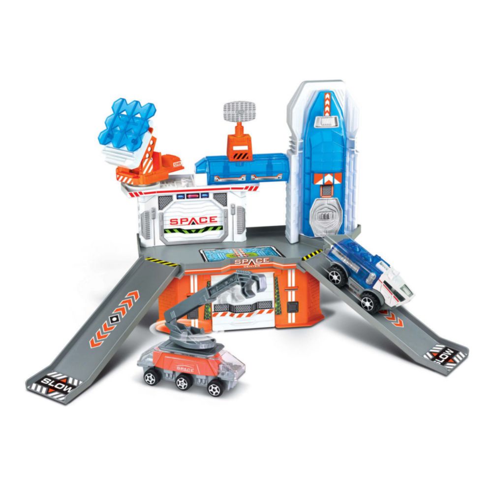 Set De Juego Express Wheels Aventura Espacial Con 18 Piezas - Real Plaza