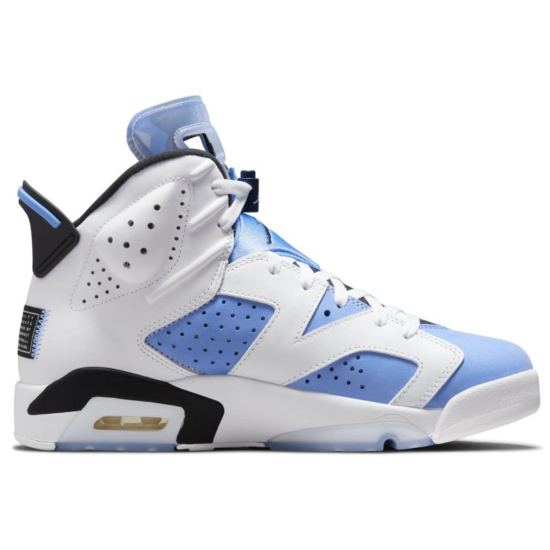 Botin Deportivo Nike Jordan 6 Retro CT8529-410 Blanco Talla 9.5 - Real ...
