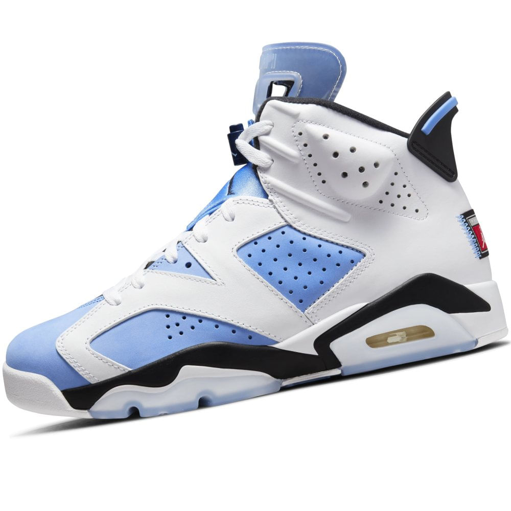 Botin Deportivo Nike Jordan 6 Retro CT8529-410 Blanco Talla 9.5 - Real ...