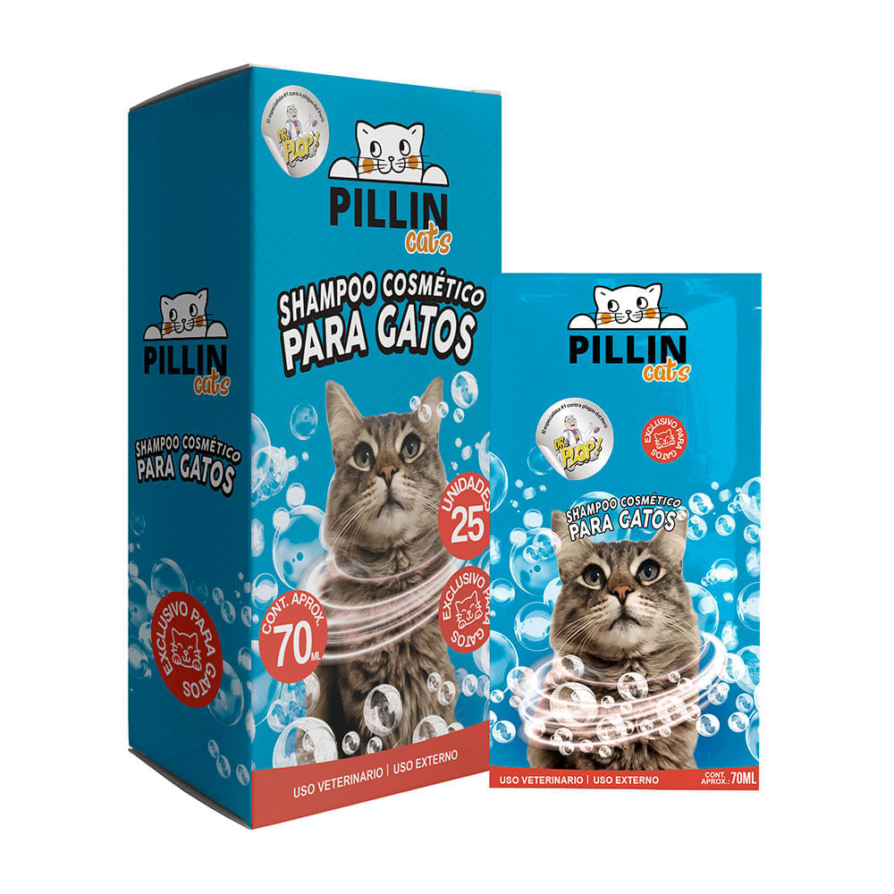 Shampoo para gatos 70ml - Real Plaza