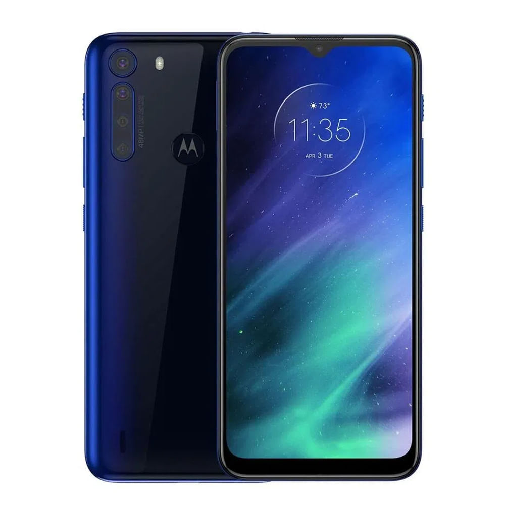 Celular Motorola One Fusión 128GB 4GB Ram Color Azul - Real Plaza