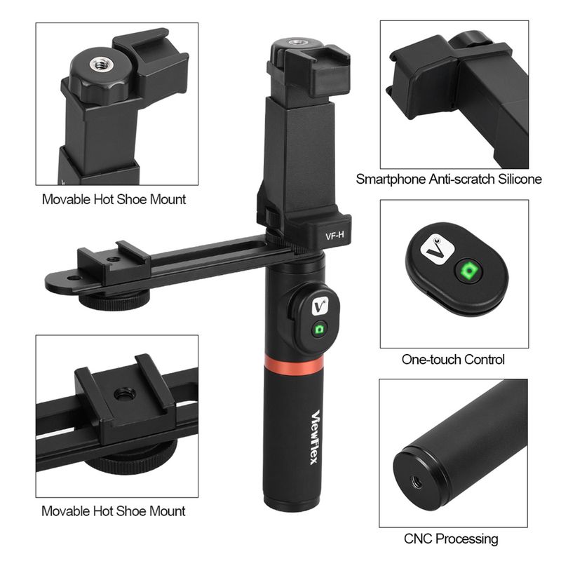 Kit Tripode ViewFlex D5443 Negro - Real Plaza