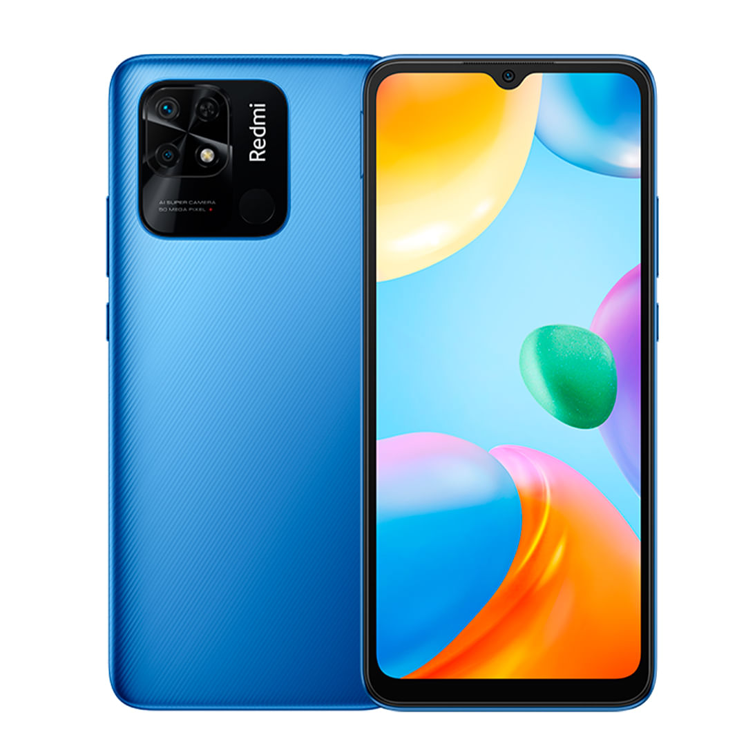 Celular Xiaomi Redmi 10C 4GB 64GB Azul Océano - Real Plaza