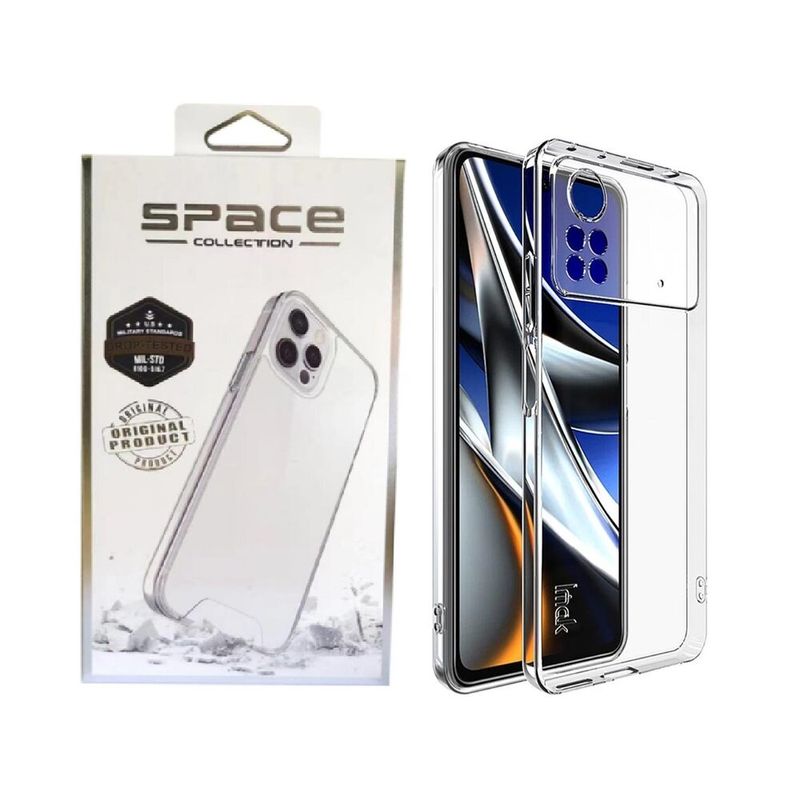 Case Space Transparente para Xiaomi Poco X4 Pro 5G - Real Plaza
