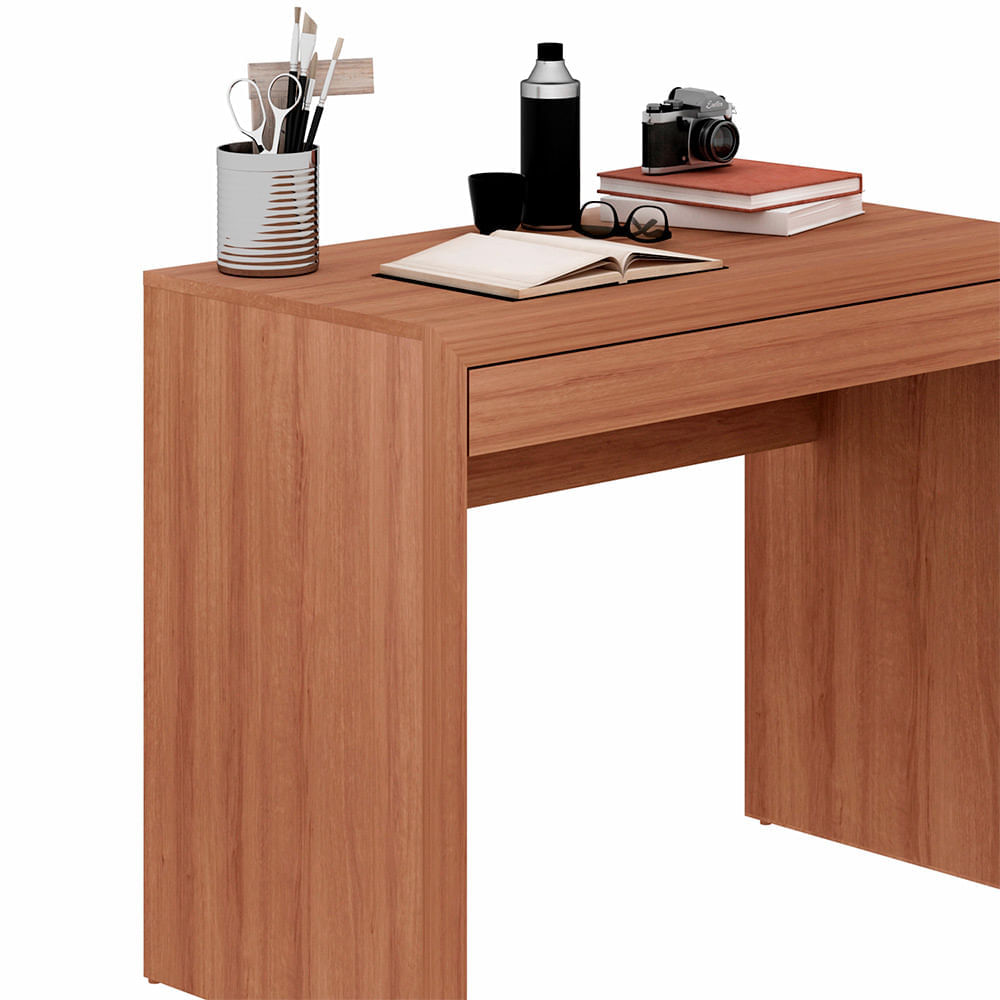 Escritorio Lira Melamina Almendra Bonno - Real Plaza