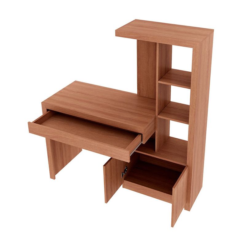 Escritorio Nolan Melamina Almendra Bonno - Real Plaza