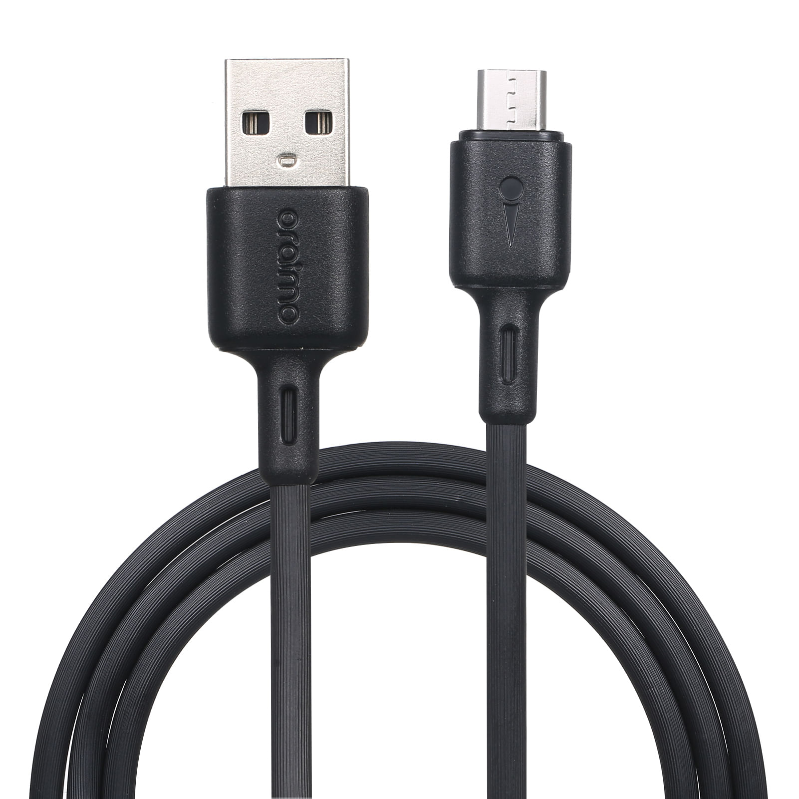 Cable de datos 1 metro Carga rápida 5V2A Oraimo PA5069B-R Negro - Real ...
