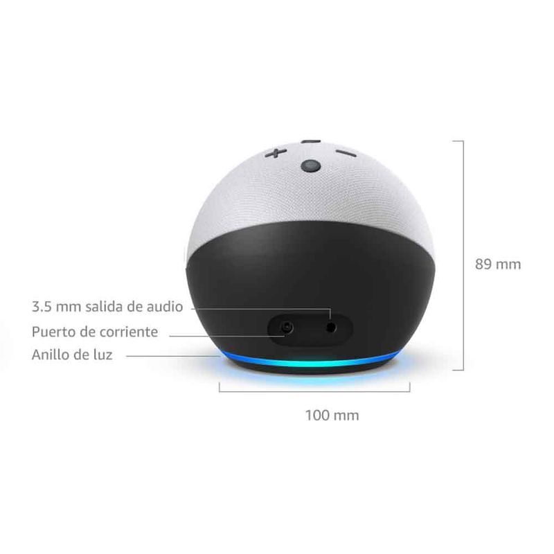 Altavoz inteligente Amazon Echo Dot 4ta generación kids, control de voz ...