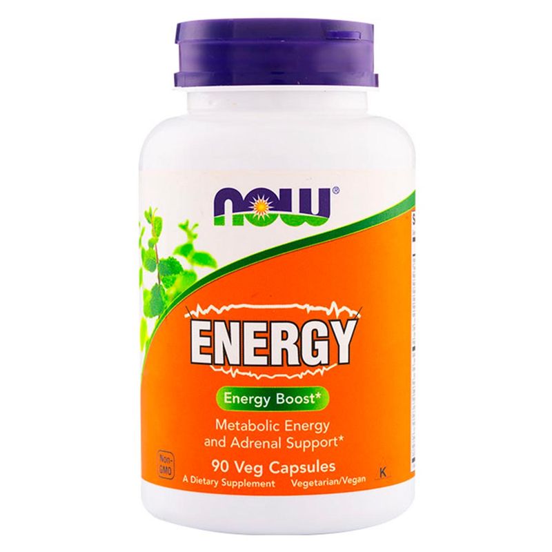 Energy - Now Foods - 90 Cápsulas - Real Plaza