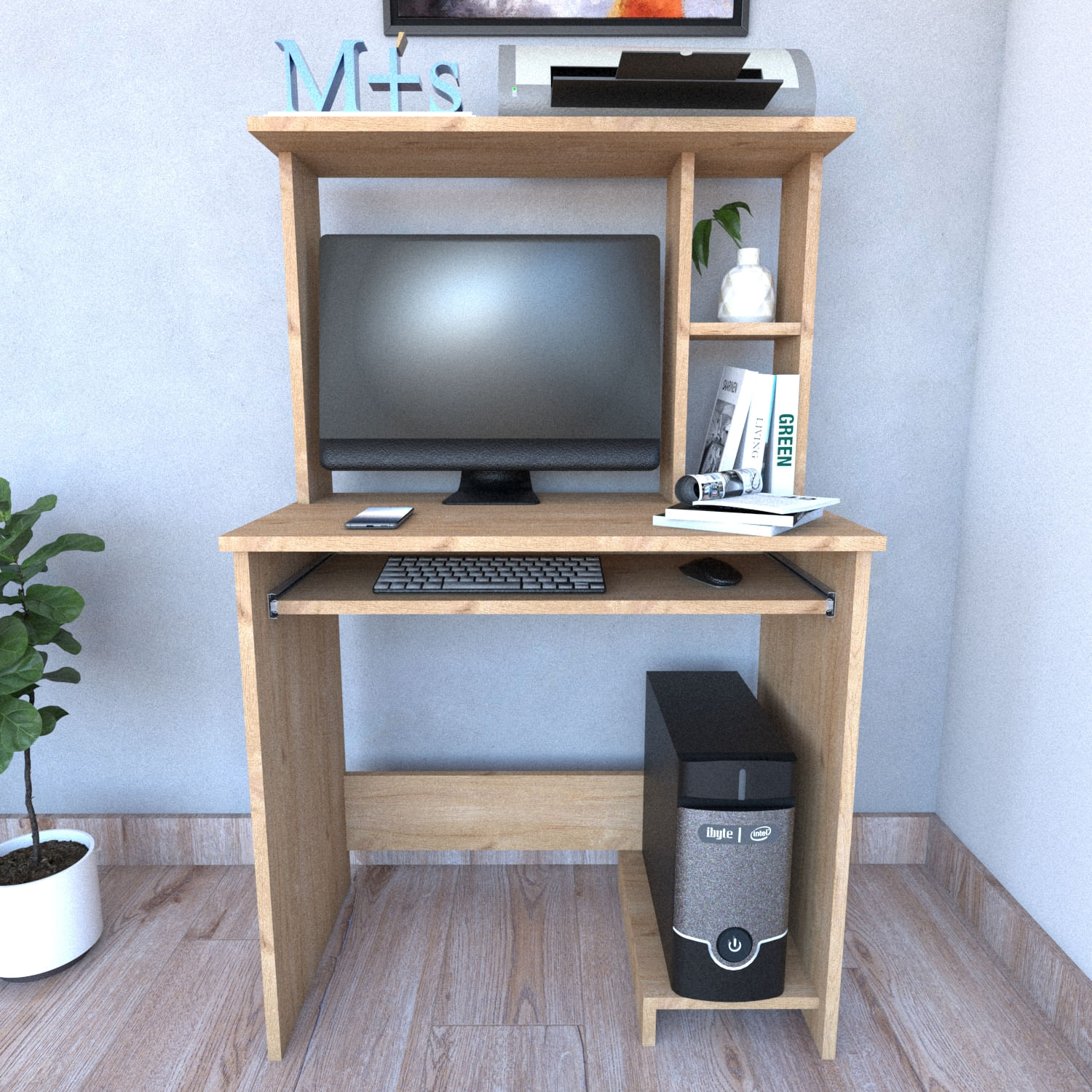 Escritorio Broome Color Duna Muebles&Estilos Muebles de Oficina - Real ...