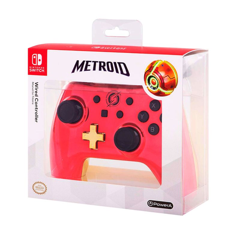 Mando Pro Controller Nintendo Switch Alámbrico PowerA Metroit RacStore ...