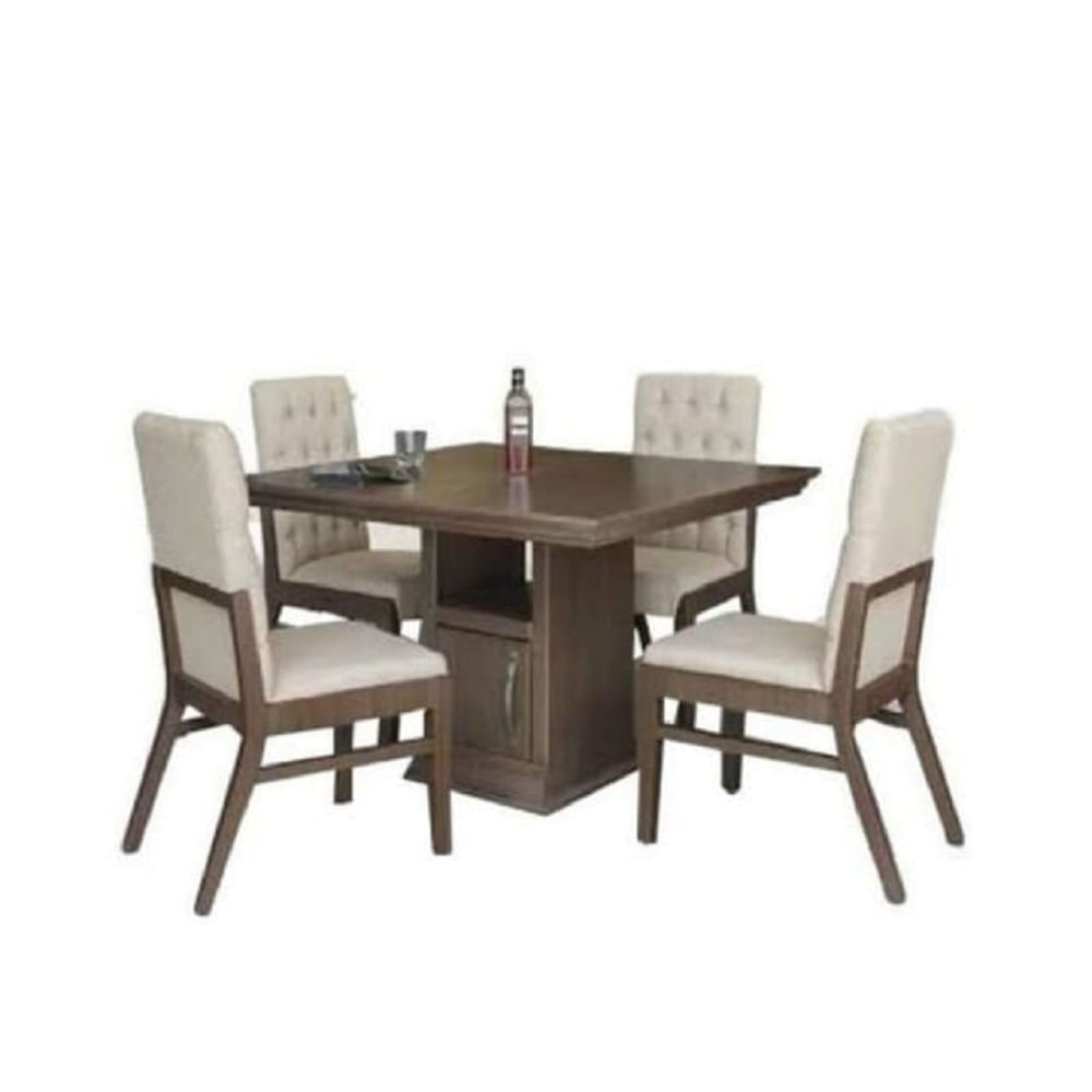 Comedor DMuebles Revena 4 Sillas - Real Plaza