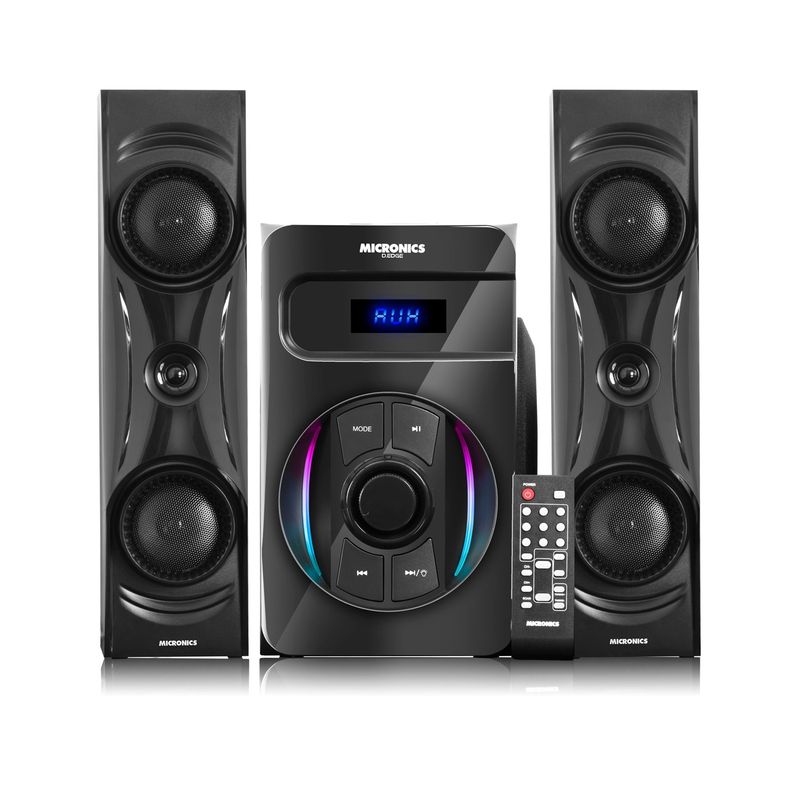 Parlante 2.1 Micronics 2019 D.Edge MIC S7520 BT Woofer 5” BT,USB,SD,FM ...