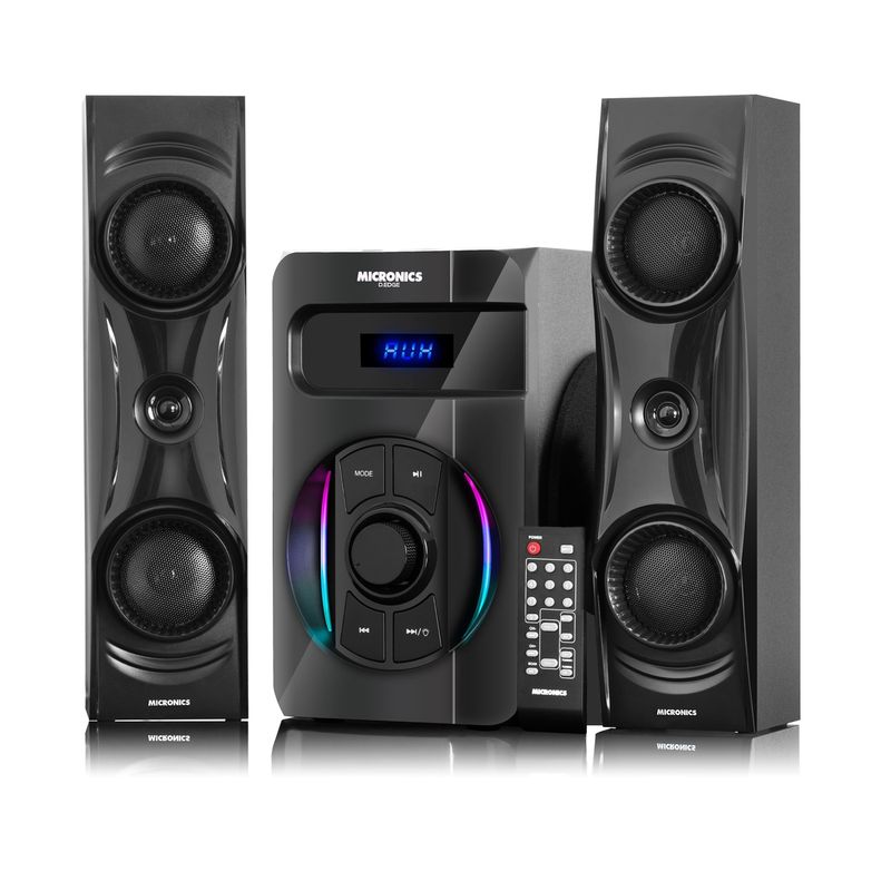 Parlante 2.1 Micronics 2019 D.Edge MIC S7520 BT Woofer 5” BT,USB,SD,FM ...