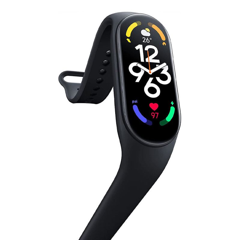Band Xiaomi Mi band 7, pantalla 1.62", resistente al agua 5ATM, apróx ...