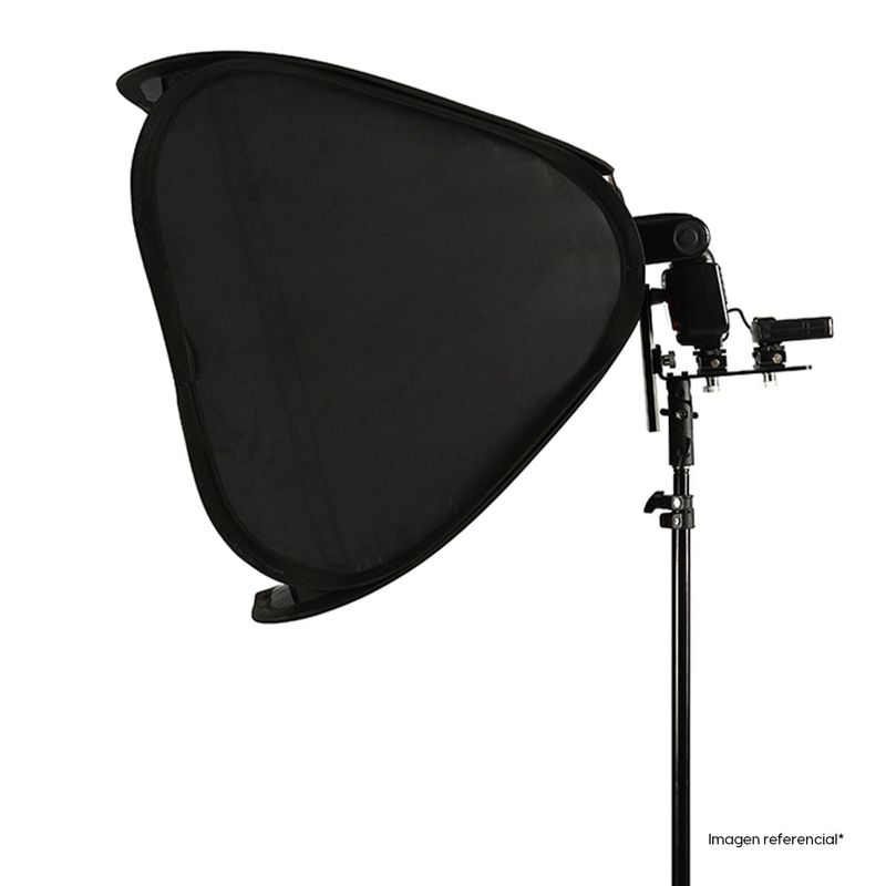 Mini Soft Box Roadtrip 40 x 40 cm, color negro - Real Plaza