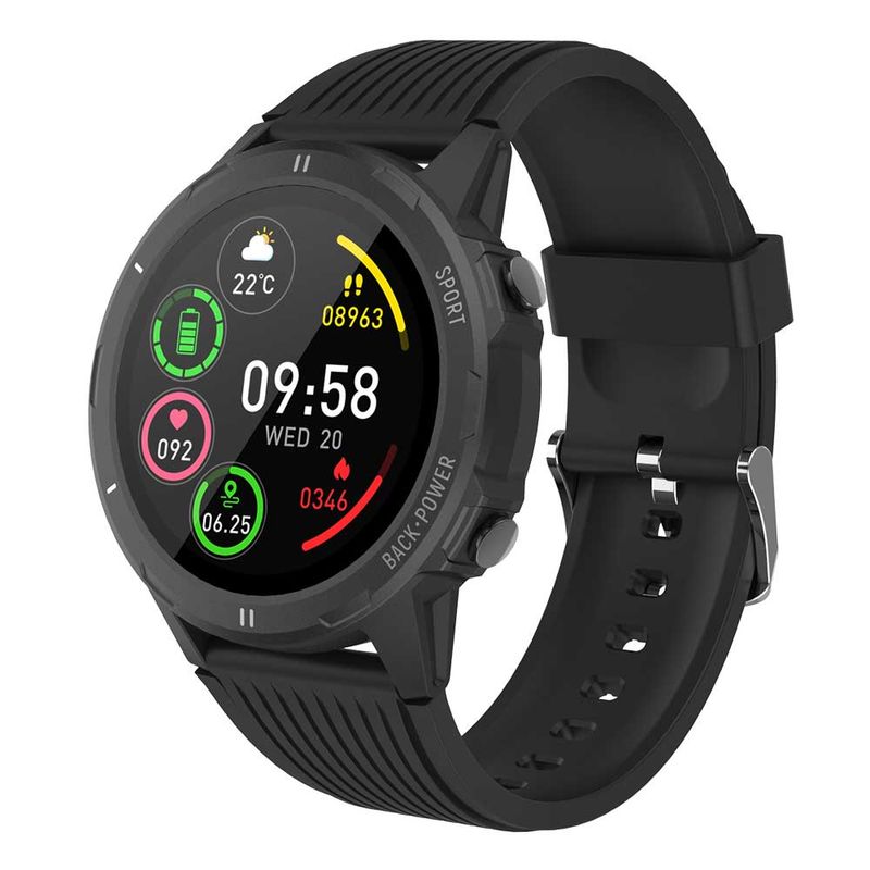 Smartwatch Roadtrip Sw1360h Almacena Hasta 30 Canciones Ip67 Máx 15