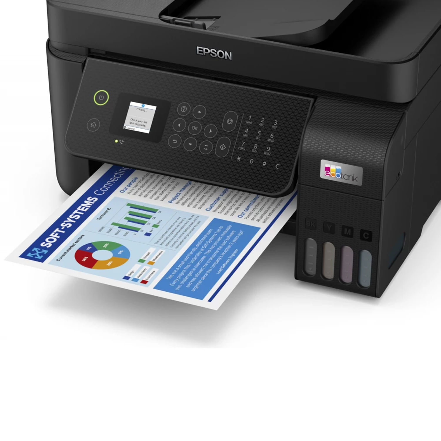 Impresora Multifuncional Epson EcoTank L5290 WiFi - Real Plaza