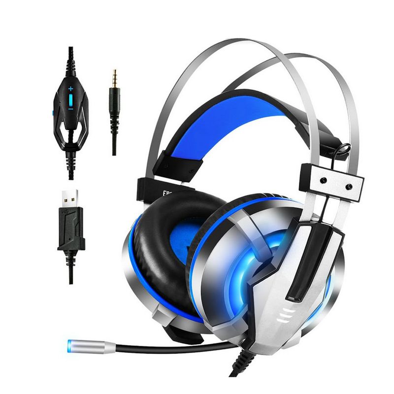 Eksa E800 Blue Audifonos - Real Plaza