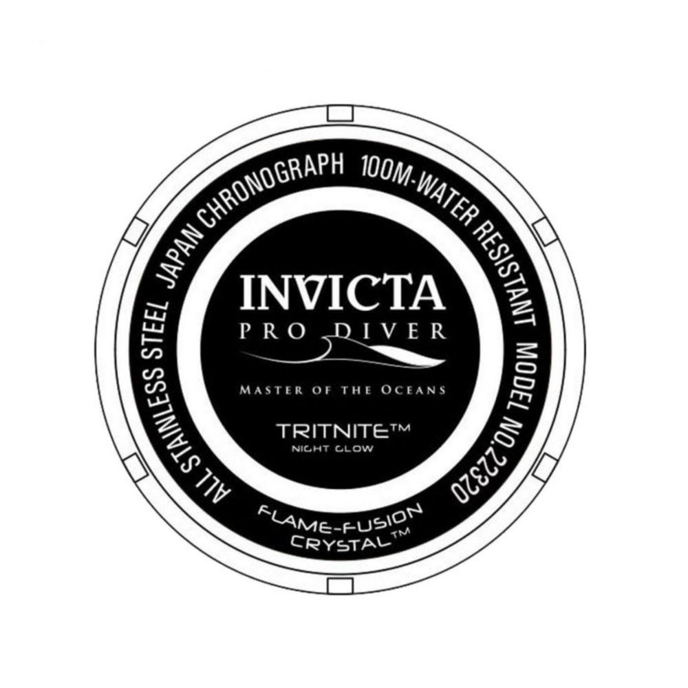 Reloj Invicta 22320 Hombre Oro Quartz - Real Plaza