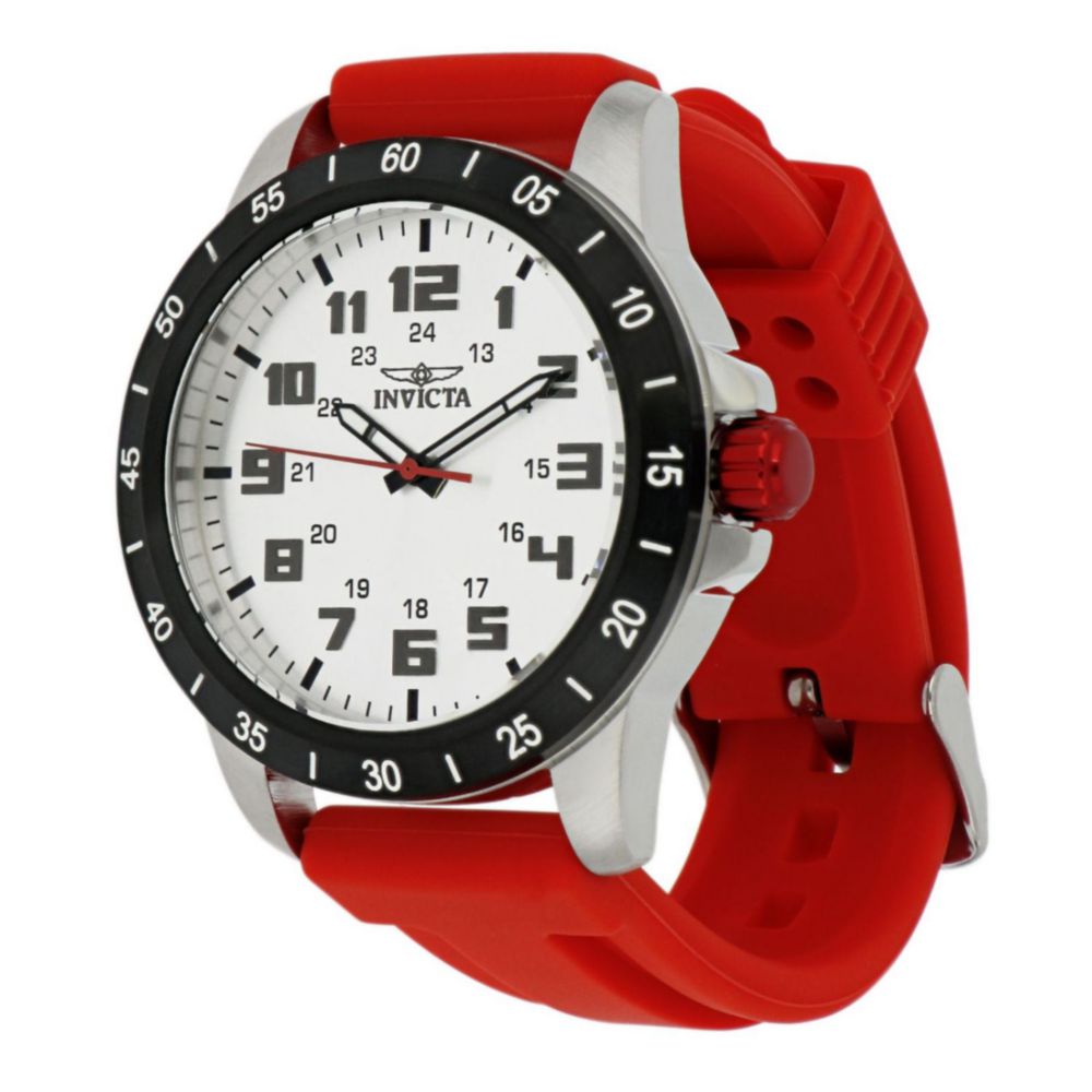 Reloj Invicta 40002 Hombre Rojo Quartz Exclusivo Perú - Real Plaza