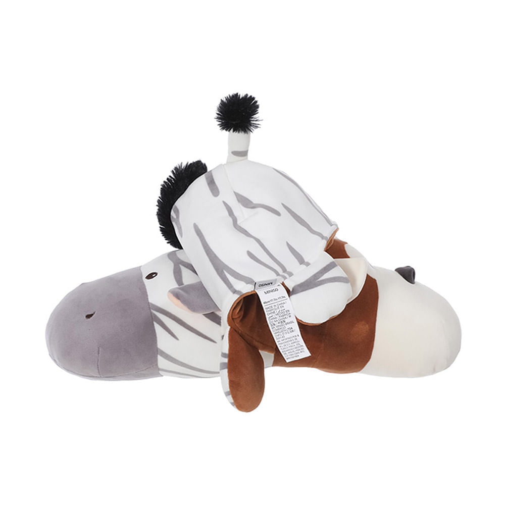 Peluche de mono zebra gris - Miniso - Real Plaza