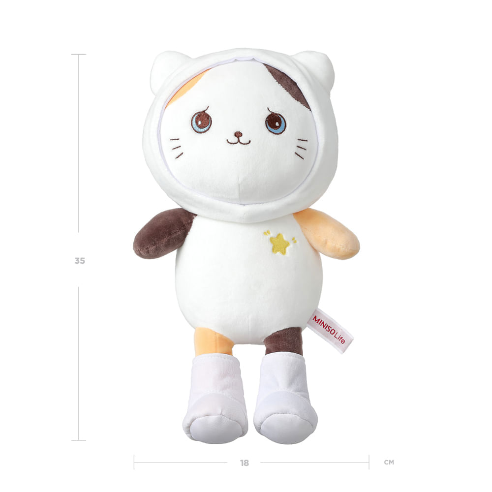 Peluche de gato space series - Miniso - Real Plaza