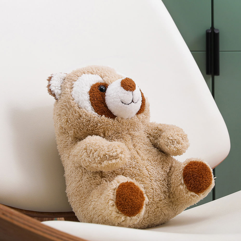 Peluche mapache sentado b - Miniso - Real Plaza