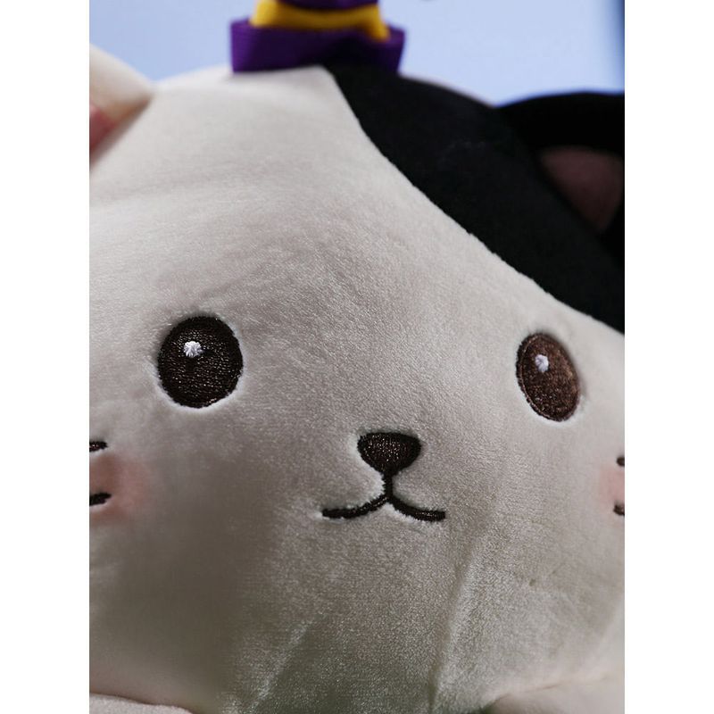 Peluche gato acostado con sombrero magico - Miniso - Real Plaza