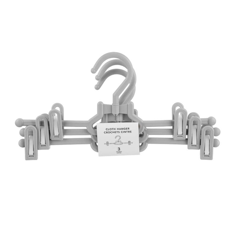 Paquete de ganchos para ropa multifuncional colores mixtos 3 pzas ...