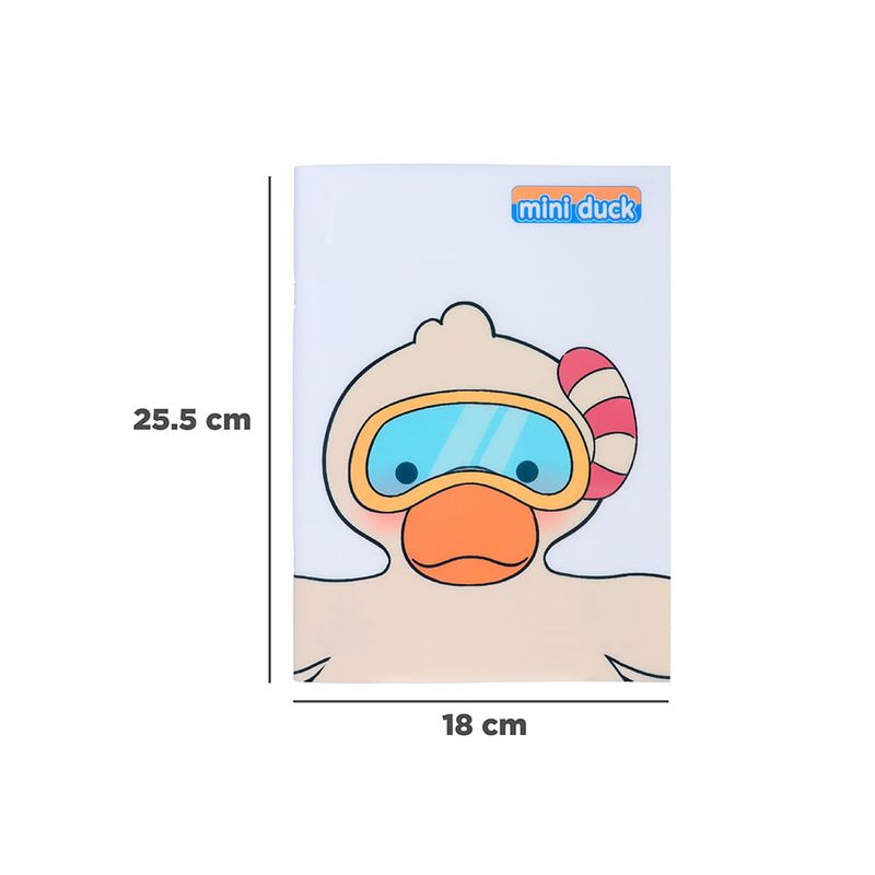 Cuaderno 16k diving duck series goggles diving duck 80 hojas - Miniso ...