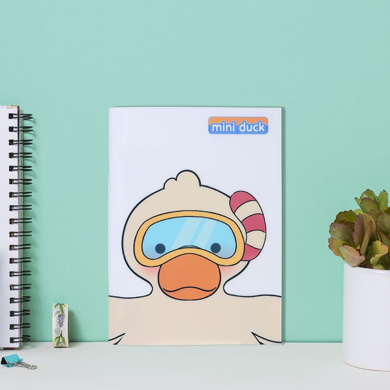Cuaderno 16k diving duck series goggles diving duck 80 hojas - Miniso ...