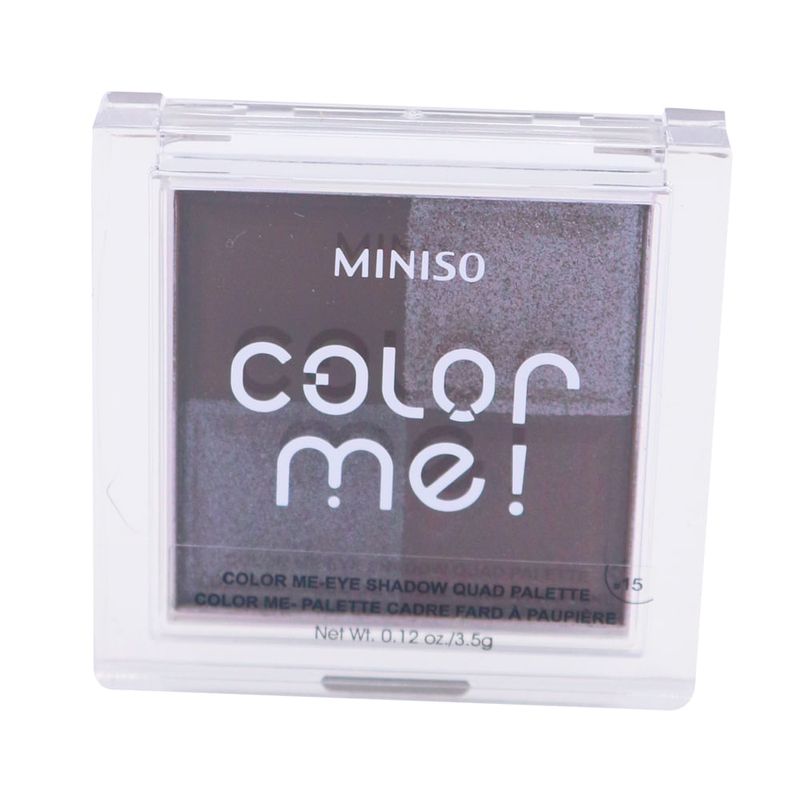 Sombra para ojos 4 colores #15 3.5 g color me - Miniso - Real Plaza