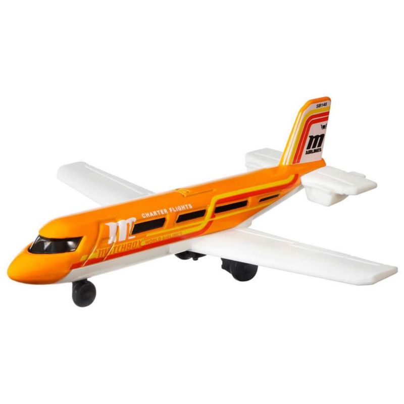 Vehículo Matchbox Sky Busters + Tapete Juego Jet Privado Hht34 - Real Plaza