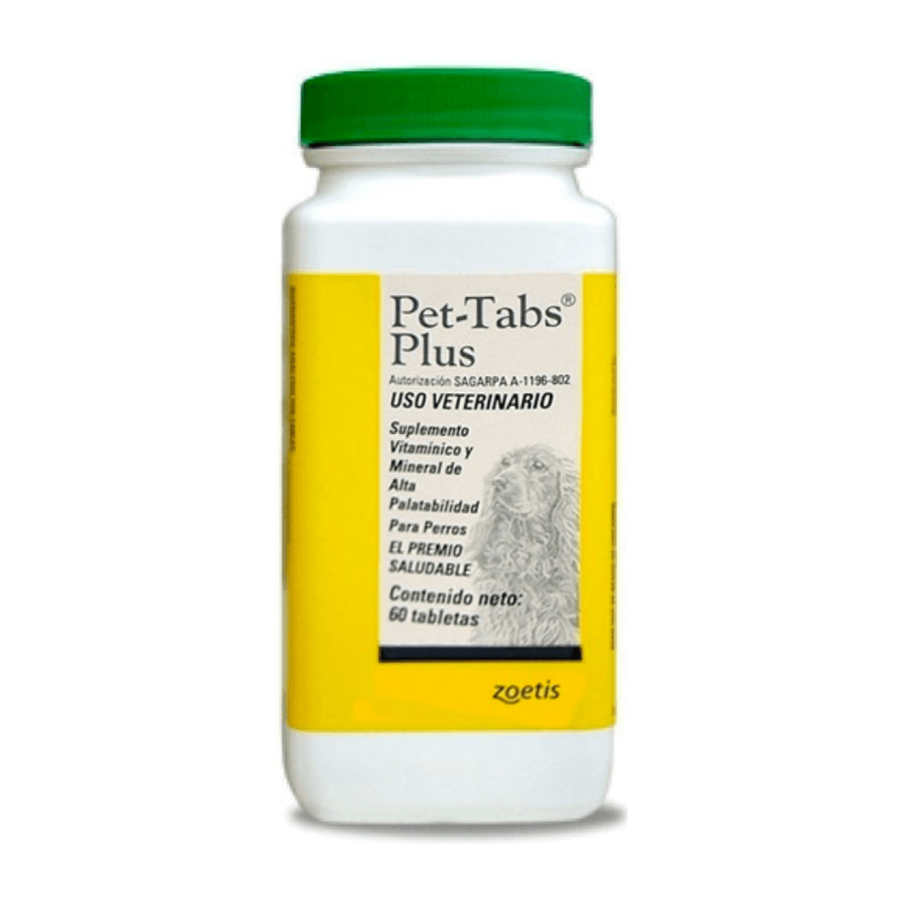 Suplemento Vitamínico para Perros Pet Tabs Plus x 60 tabs - Real Plaza