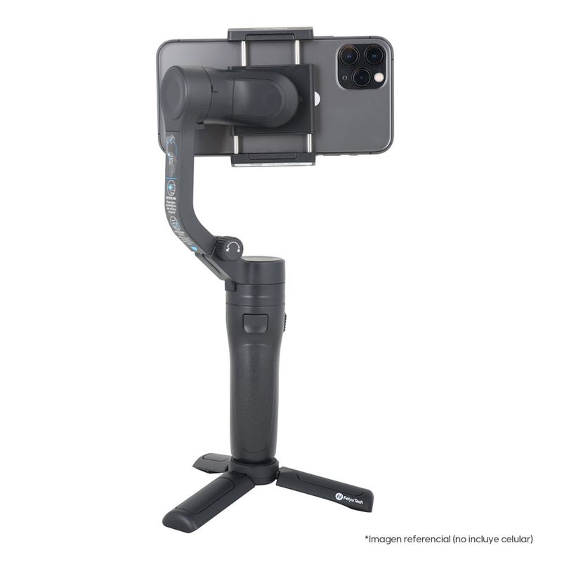 Estabilizador para celular FeiyuTech de 3 ejes, color negro - Real Plaza