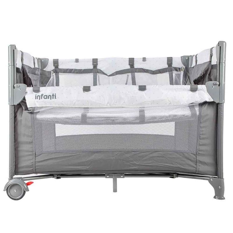 Cuna Corral Pack and Play Infati Always Together Gris - Real Plaza