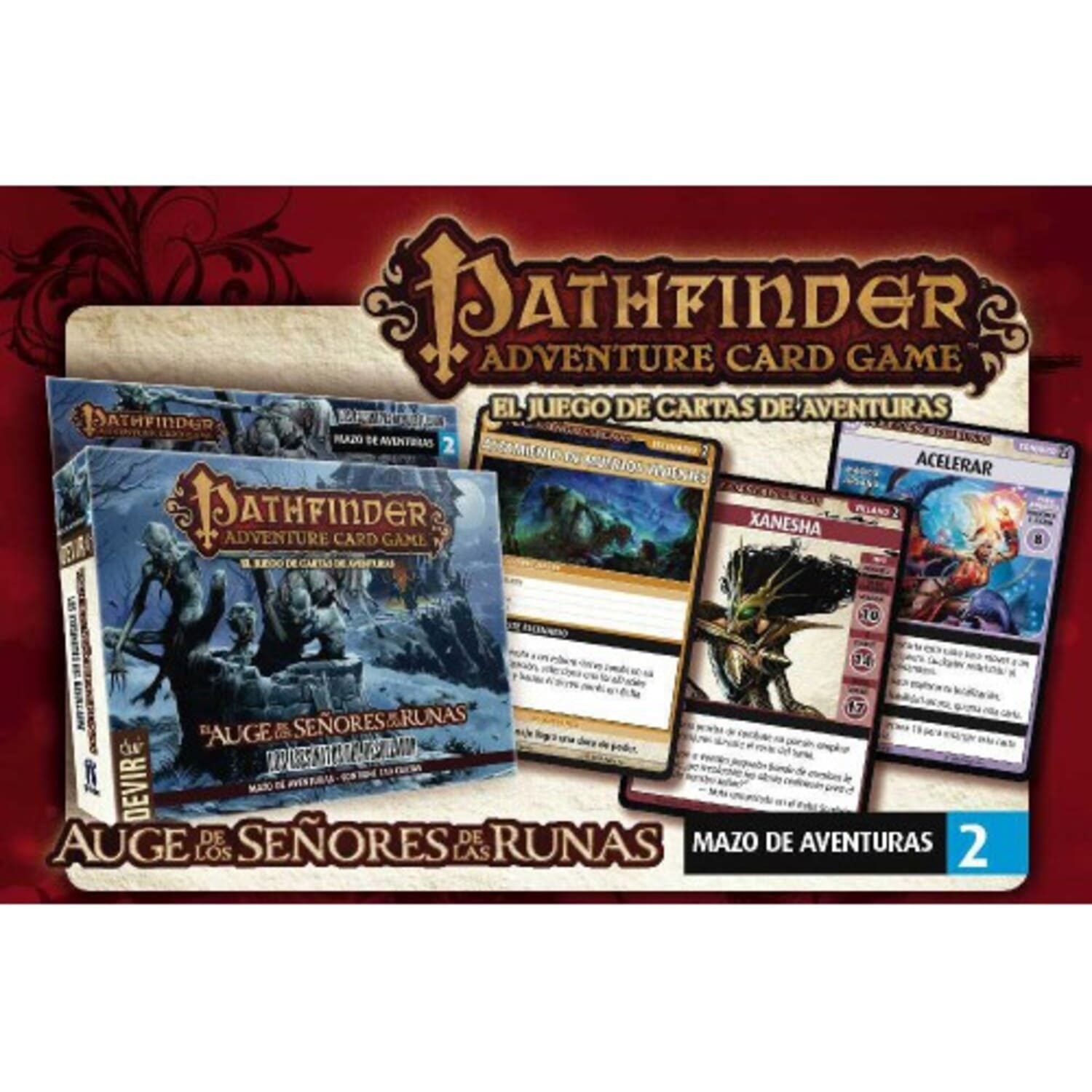 Juego de Mesa Pathfinder: Mazo De Aventuras #2 'Los Asesinatos Del Desollador' - Real Plaza