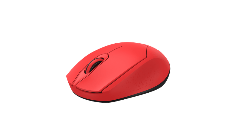 Mouse inalámbrico Teraware I882RED 1600 dpi, 3 botones, rojo - Real Plaza