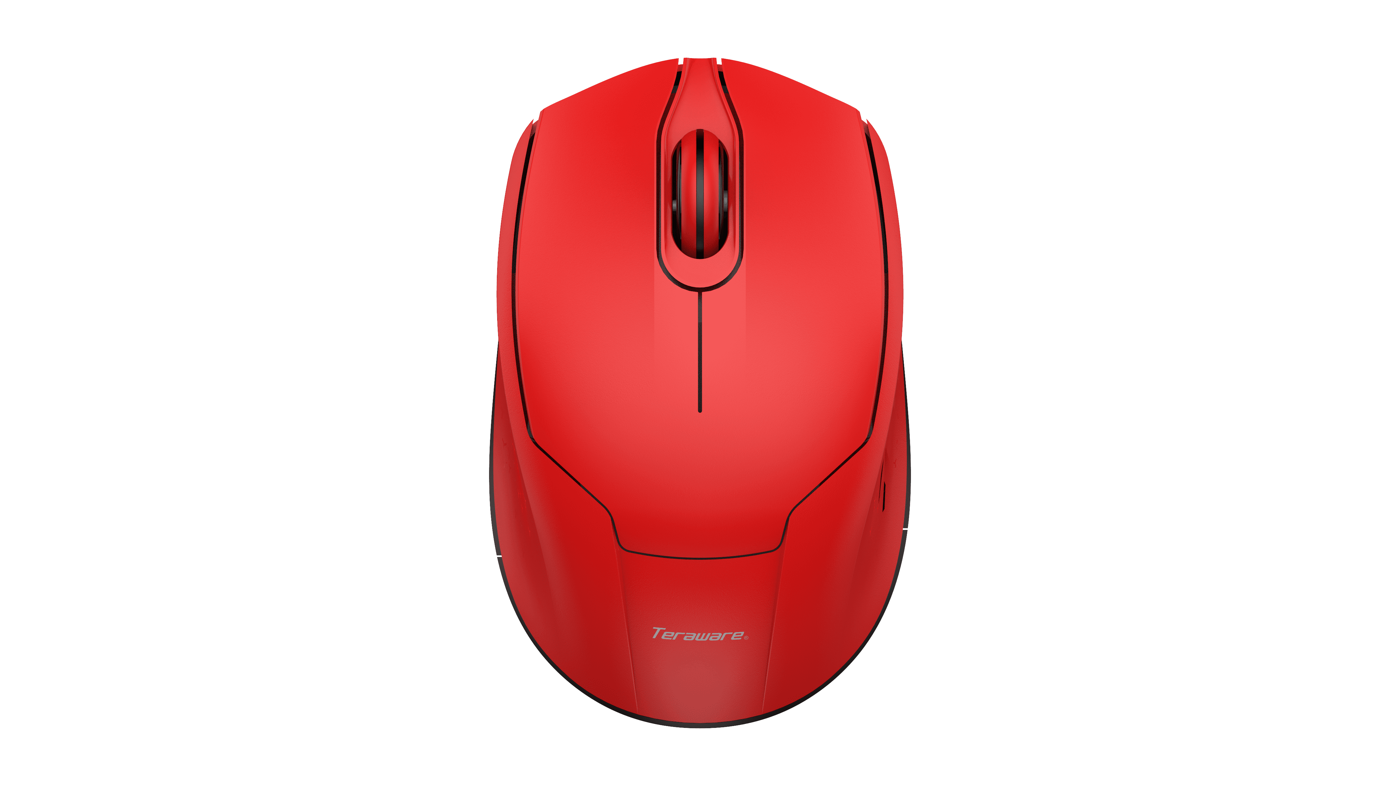 Mouse inalámbrico Teraware I882RED 1600 dpi, 3 botones, rojo - Real Plaza