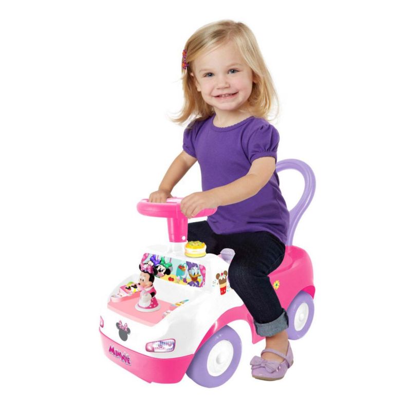 Correpasillos Kiddieland Para Niños Carro De Helado De Mini Minnie Con ...