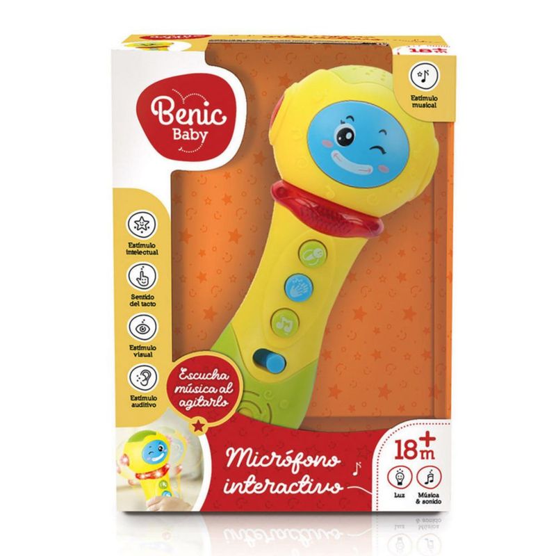 Micrófono Para Bebe Benic Baby 2 En 1 Bb036 - Real Plaza