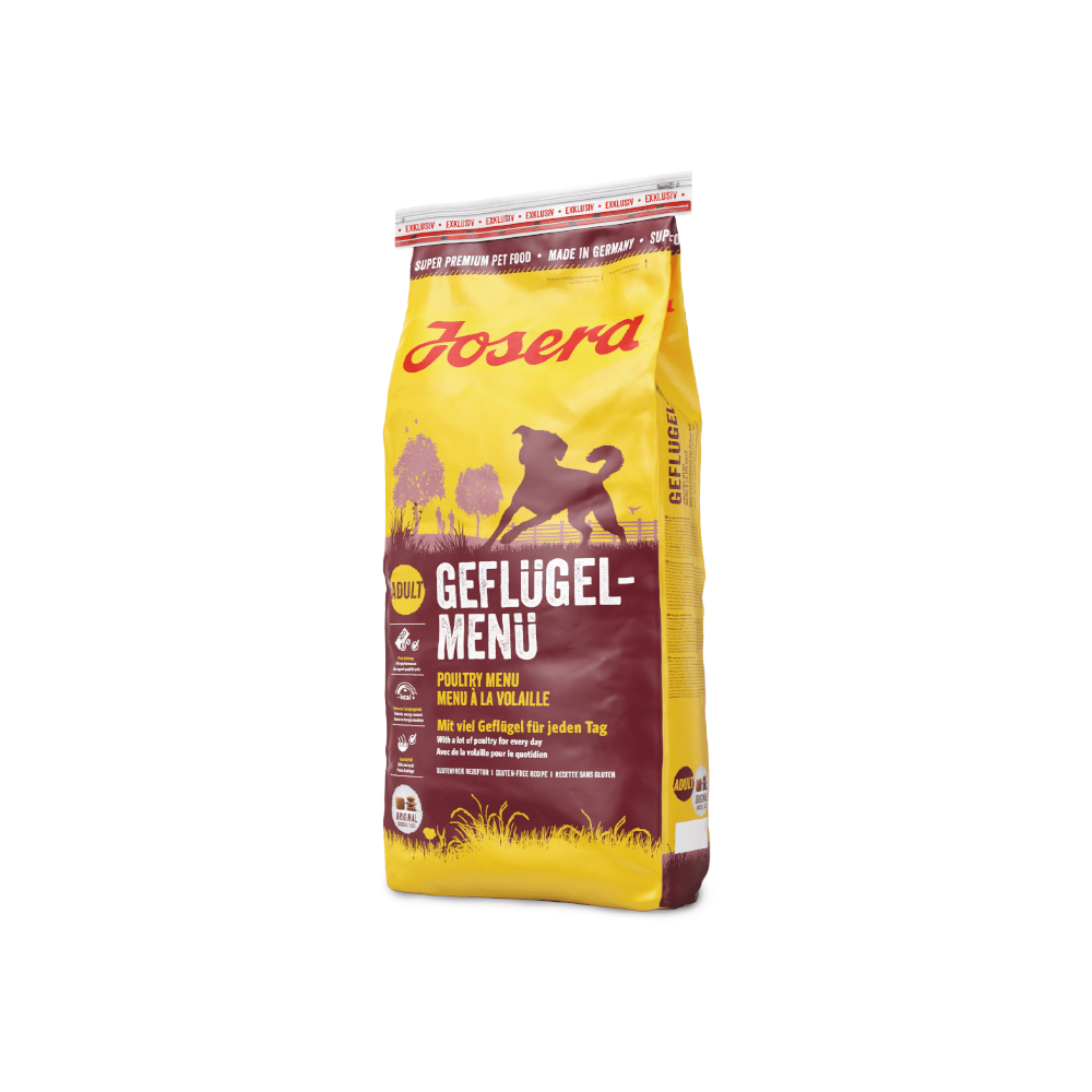 Josera comida super premium para perros poultry menu 15Kg - Real Plaza