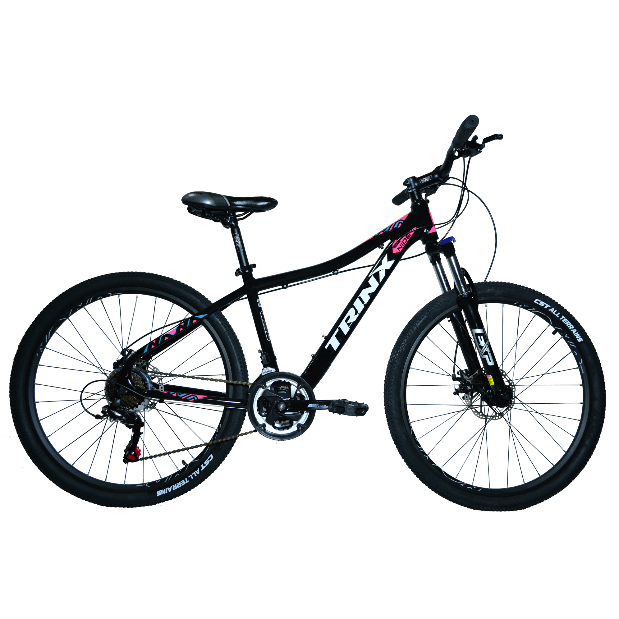 Bicicleta MTB para Dama Trinx N106 Aro 26" Talla 15.5-S" Negro - Real Plaza